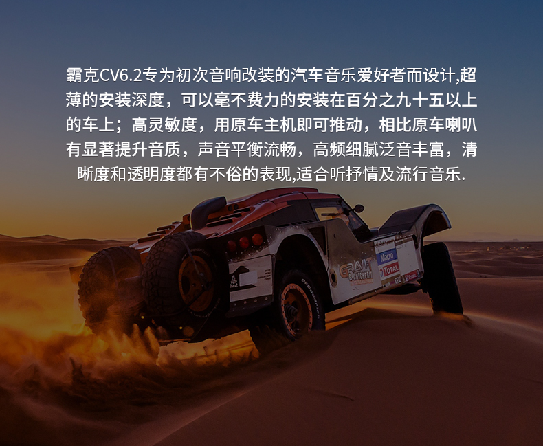 喇叭系列美国霸克BKELL CV6.2套装喇叭-重庆圣听汽车音响