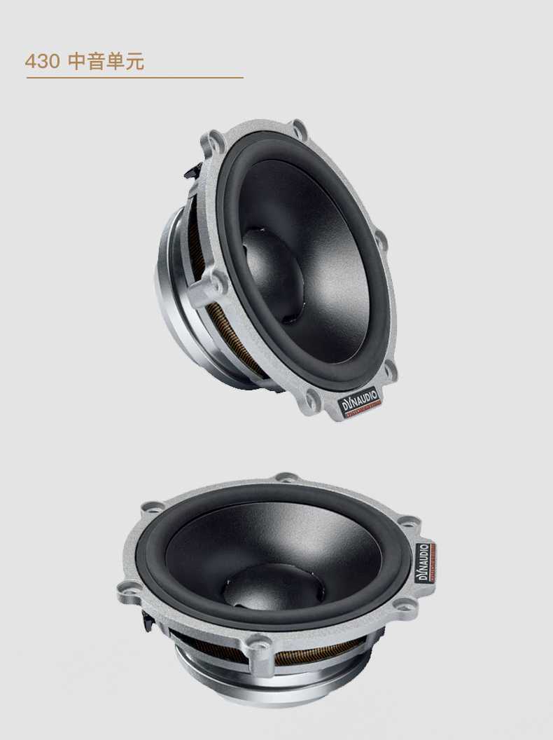 丹麦原装进口丹拿(DYNAUDIO)高端汽车音响丹拿伊索塔(Esotar²)系列丹拿Esotar²430中音喇叭-重庆圣听汽车音响